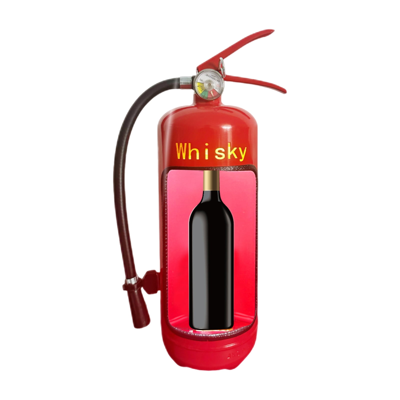 ziertyon Metal Extinguisher Mini Bar Wine Cabinet Hidden Liquor Storage ...