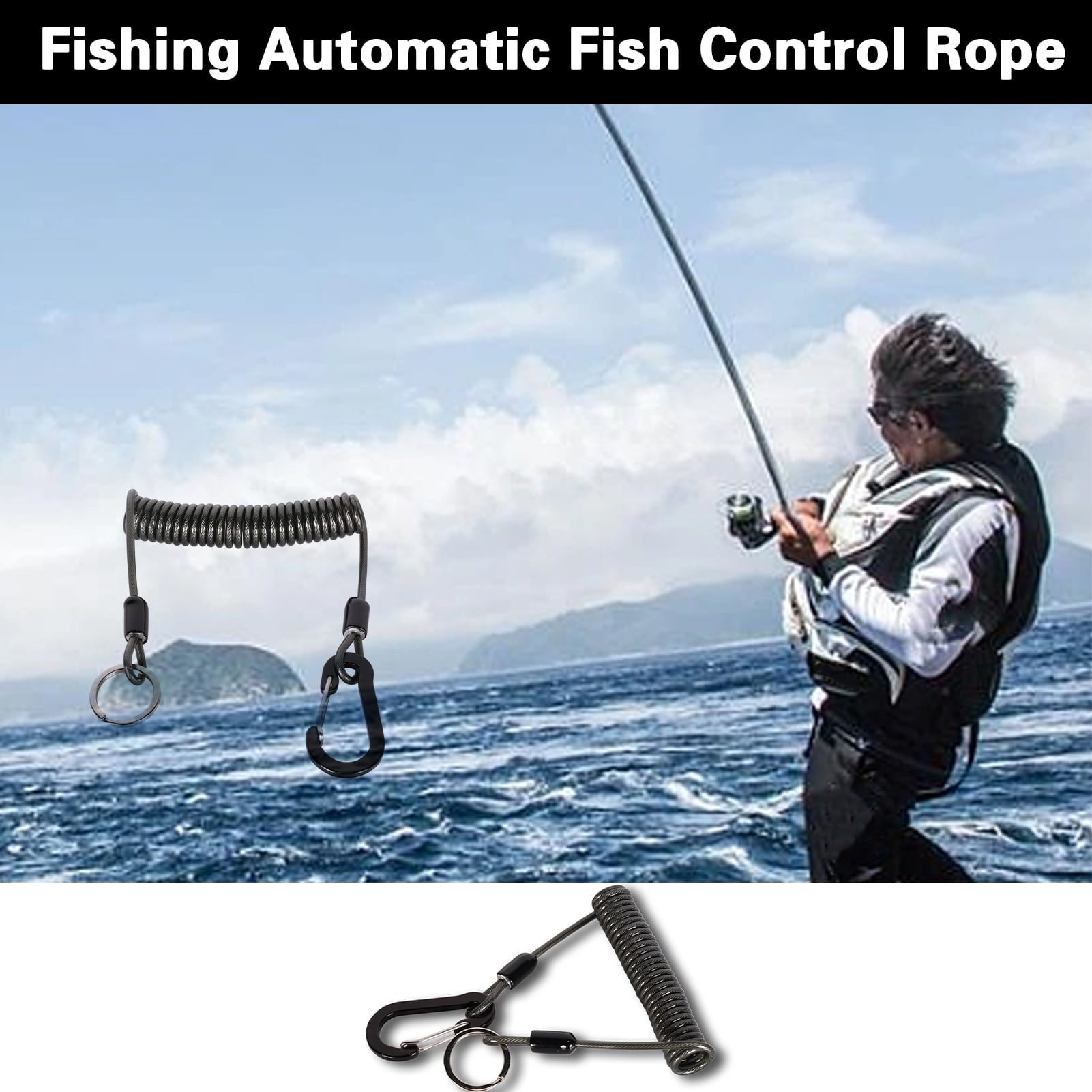 ziertyon Outdoor Hook High Stretch Strong Pulling Force Quick Release ...