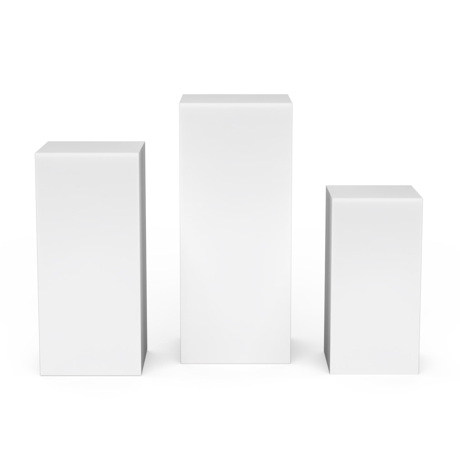 ziertyon Pedestal Stand, Square Pedestal Stands, White Cube Pedestal ...