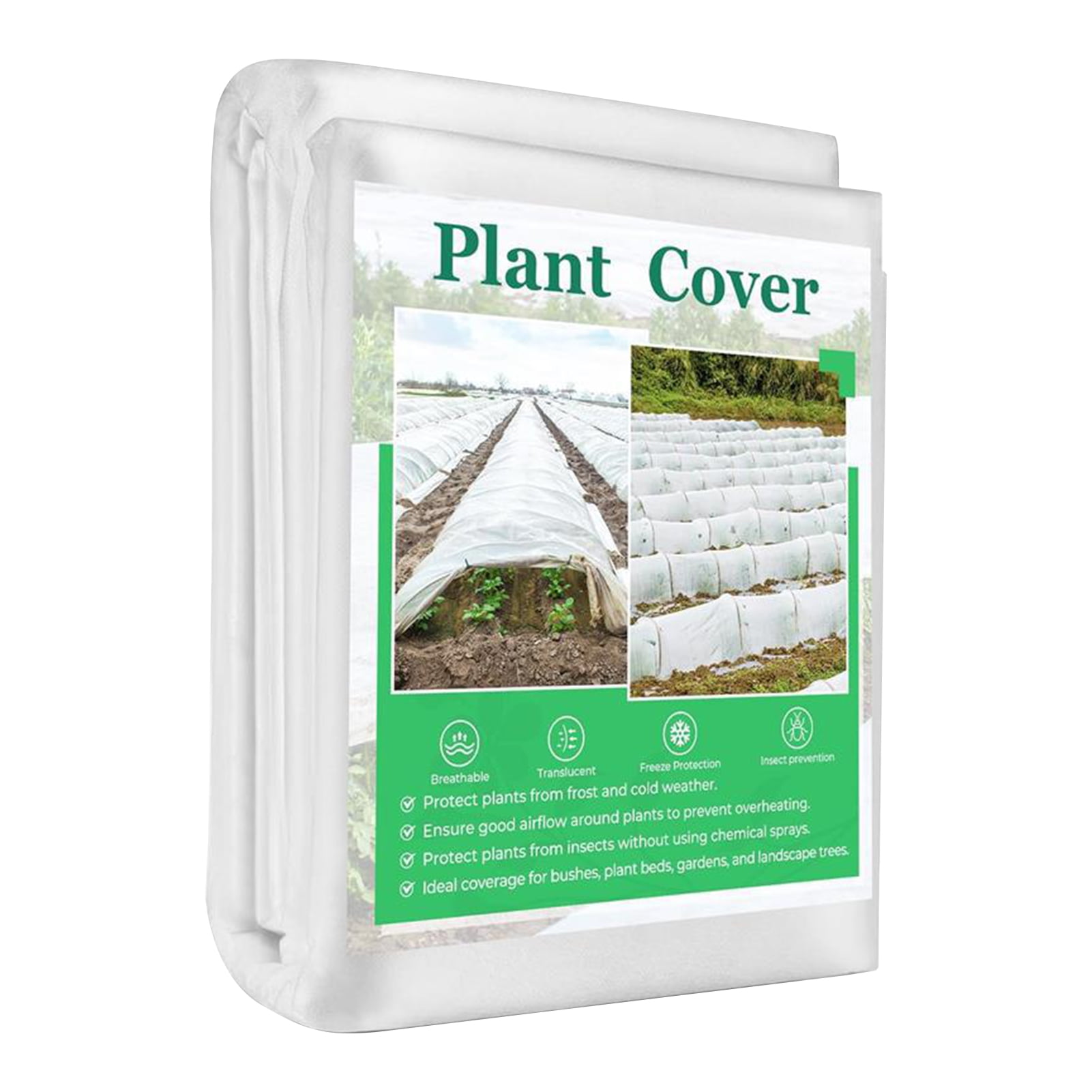 ziertyon Plant Frost Cover Non-Woven Fabric Anti-Freeze Protection ...