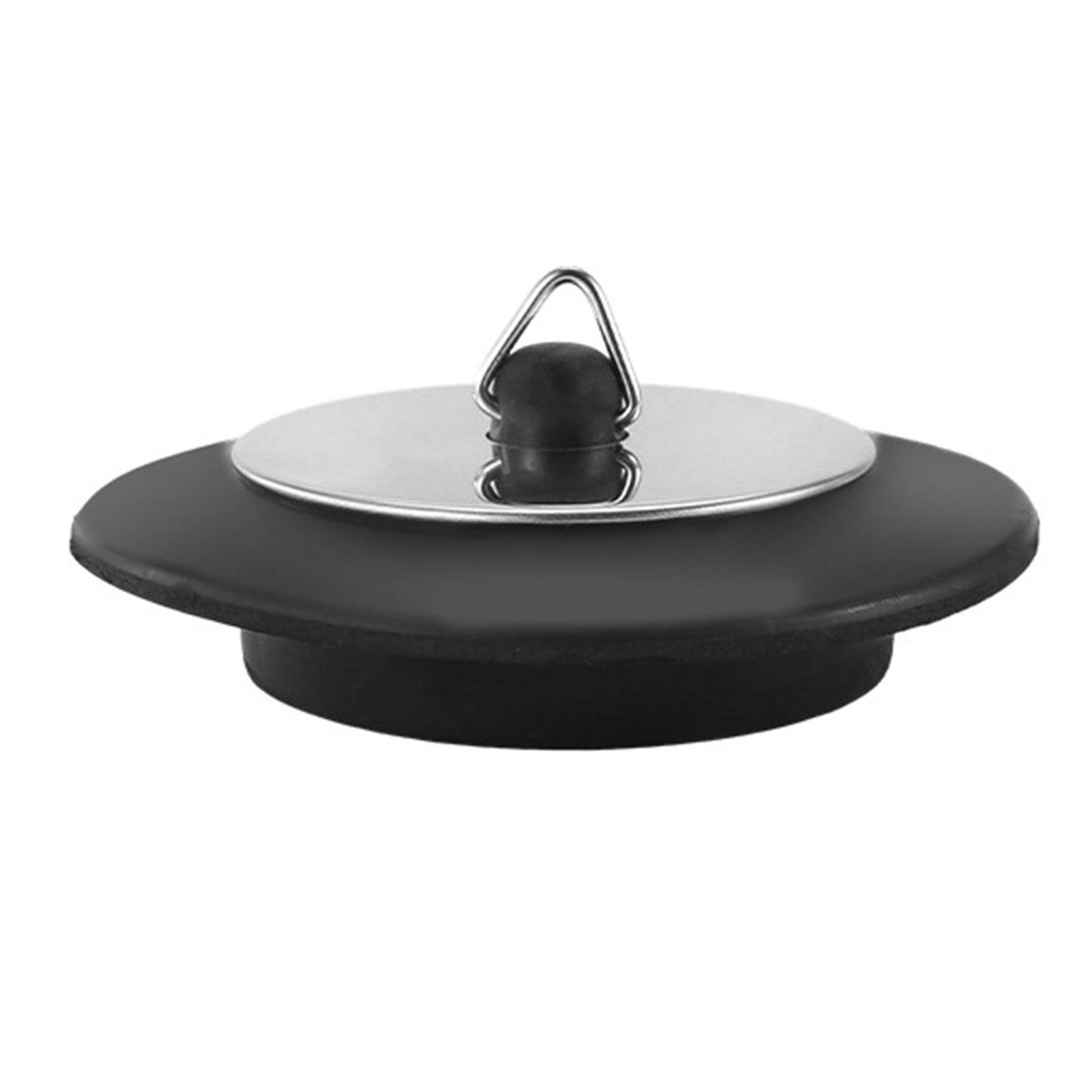 ziertyon Rubber Sink Drain Stopper Chain-Mounted Hook Design Sink Clog ...