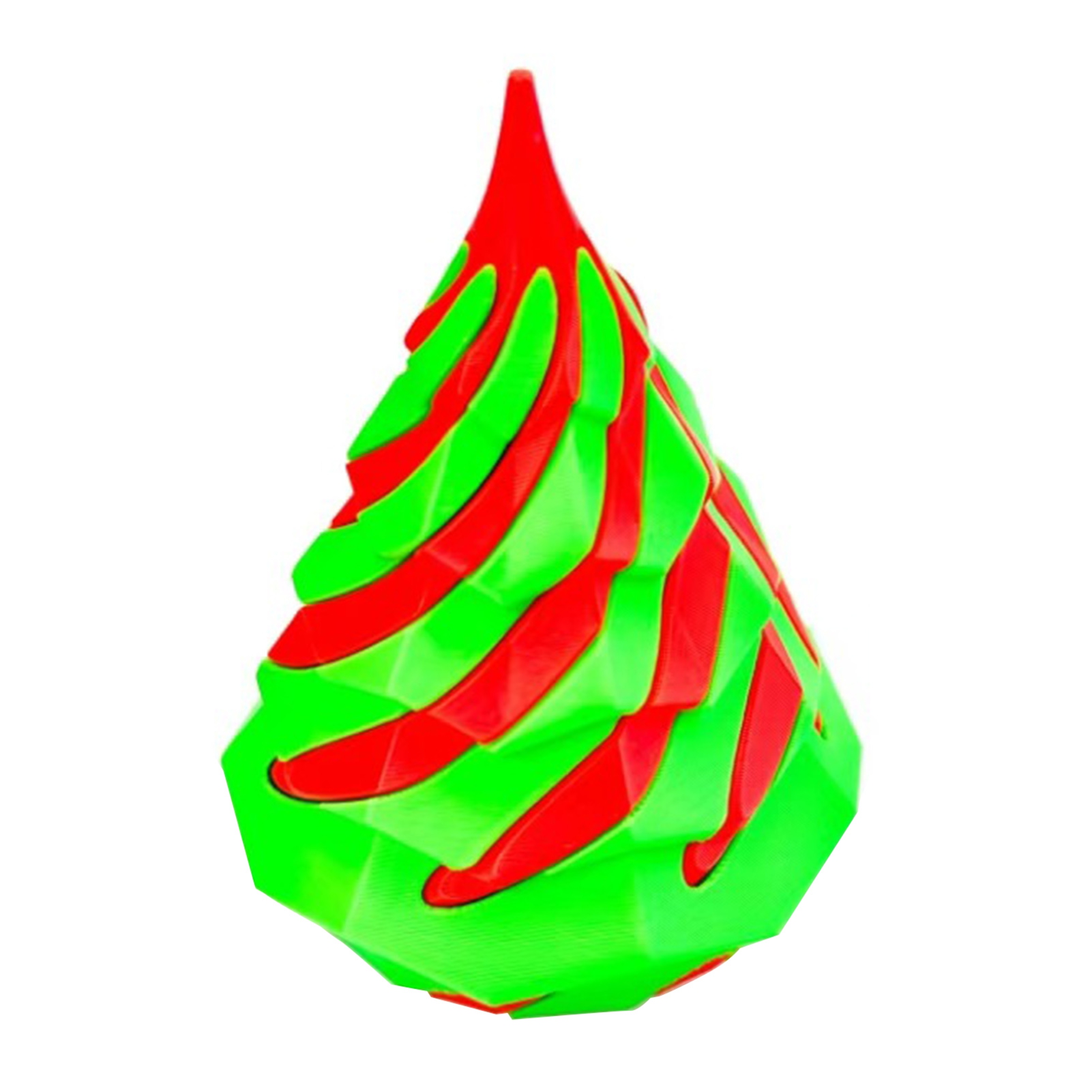 ziertyon Spiral Cone Fidget Toy Passthrough Christmas Tree Fidget Toy ...