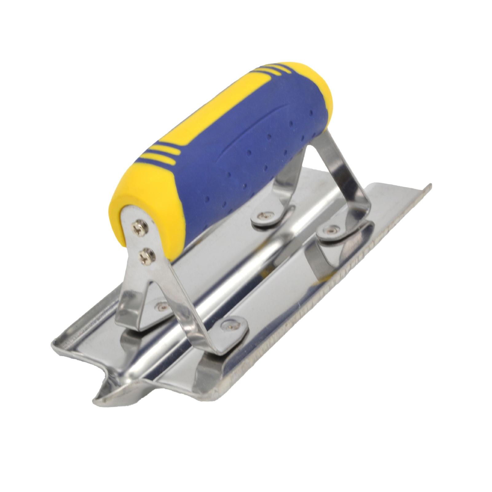 ziertyon Stainless Steel Concrete Hand Edger with Ergonomic Non-Slip ...