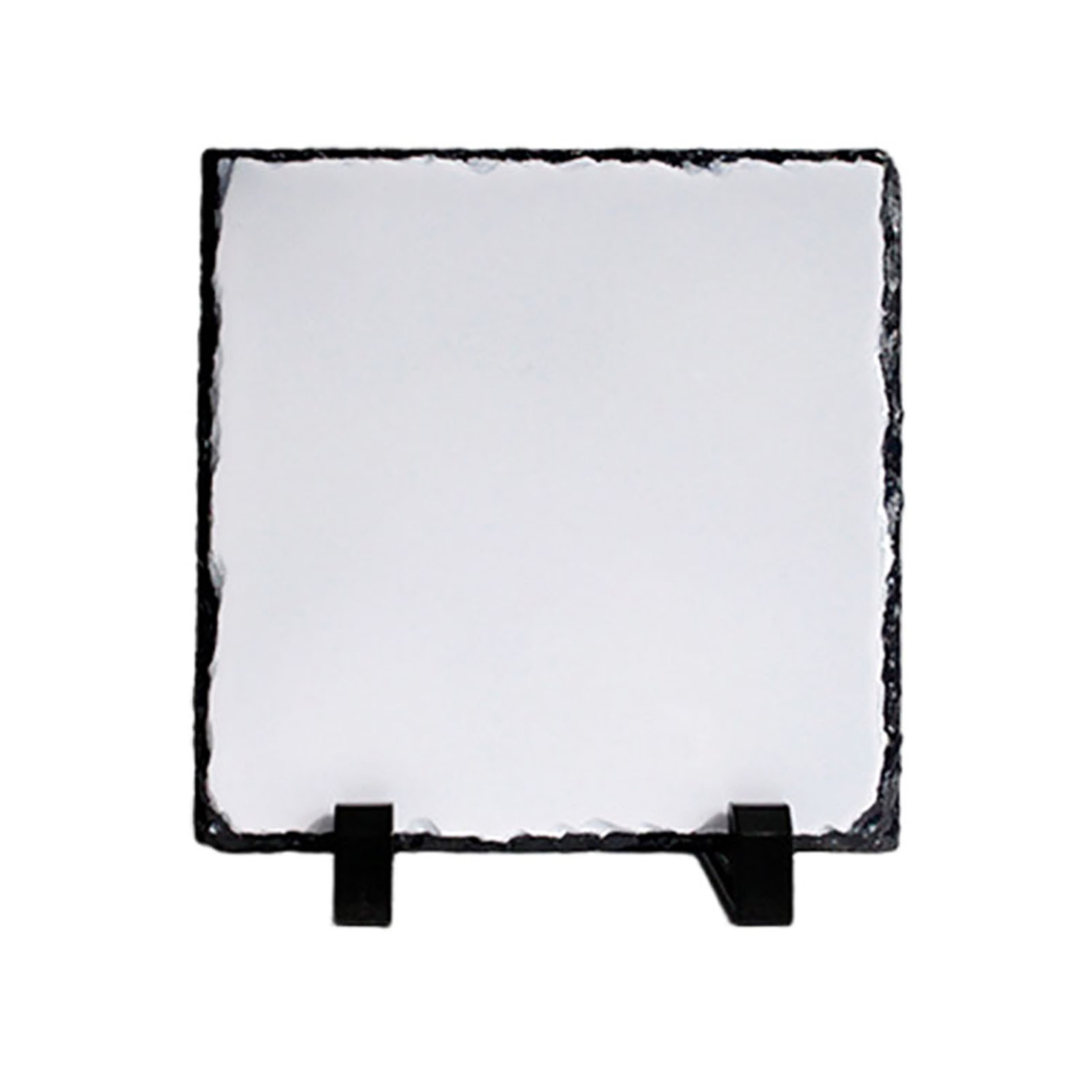 ziertyon Sublimation Slate Heat Transfer Rock Stone Photo Frame with ...