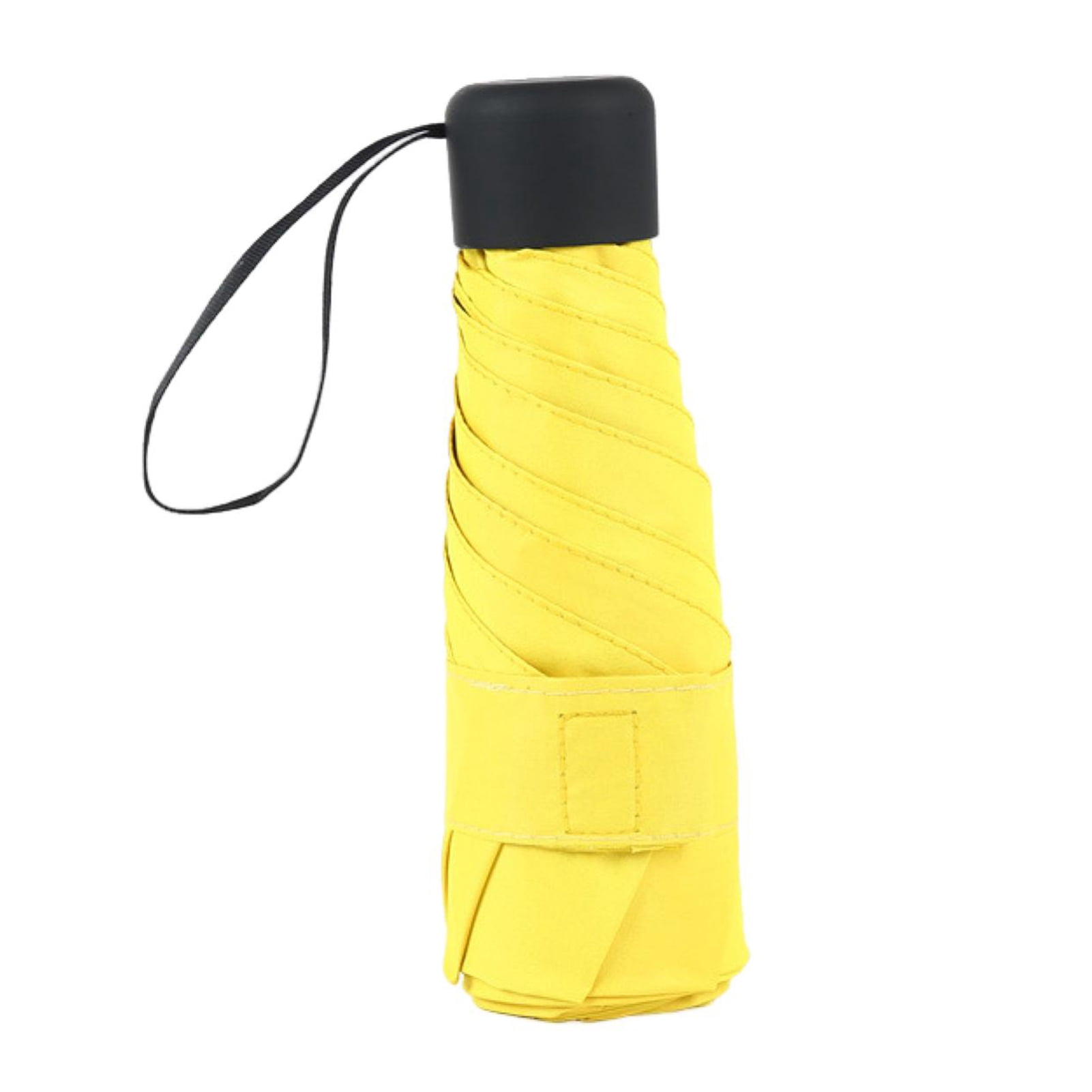 ziertyon Travel Mini Umbrella UPF 50+ Sun Blocking UV Protection Five ...