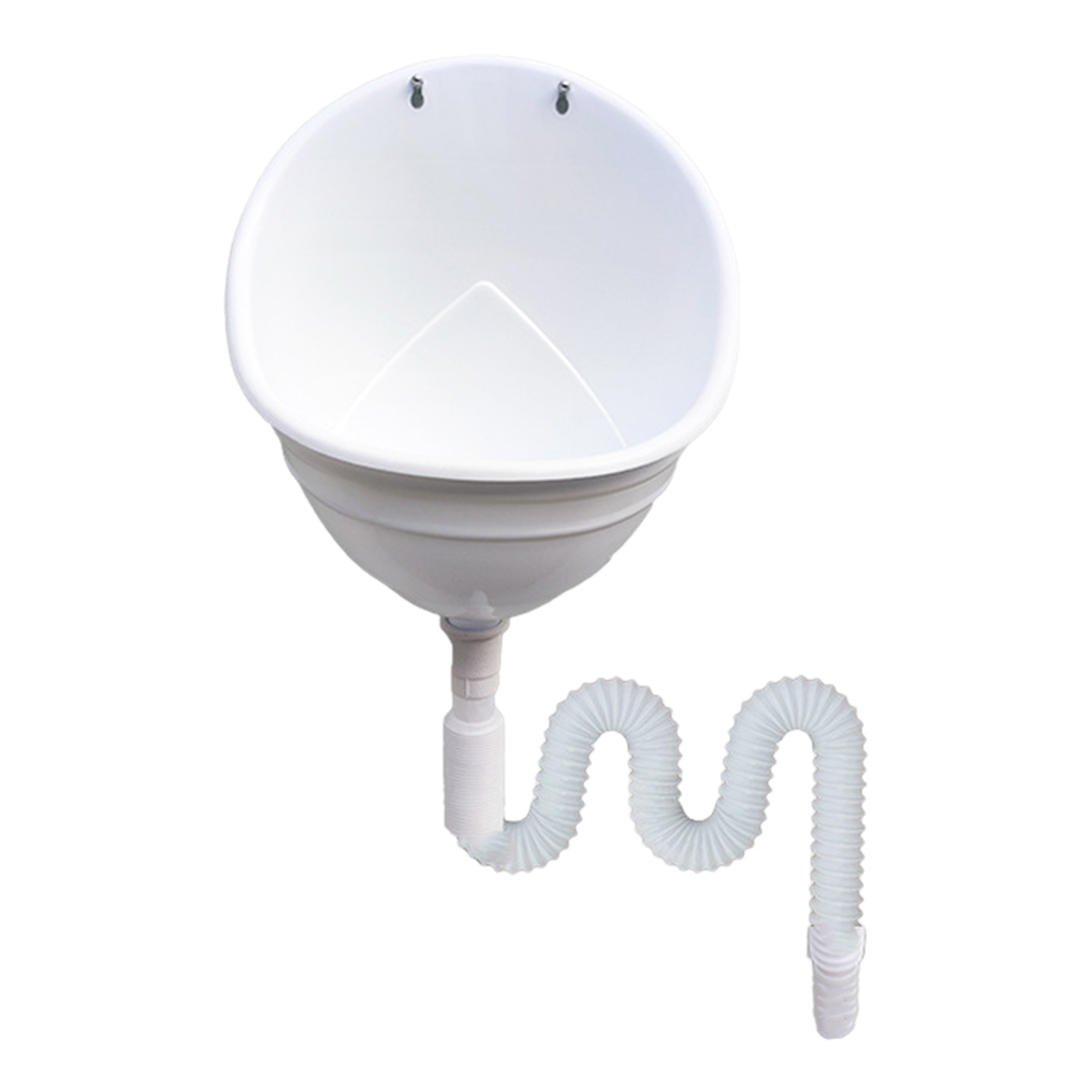 ziertyon Waterless Wall-Mounted Urinal Anti-Odor Drain Design High ...