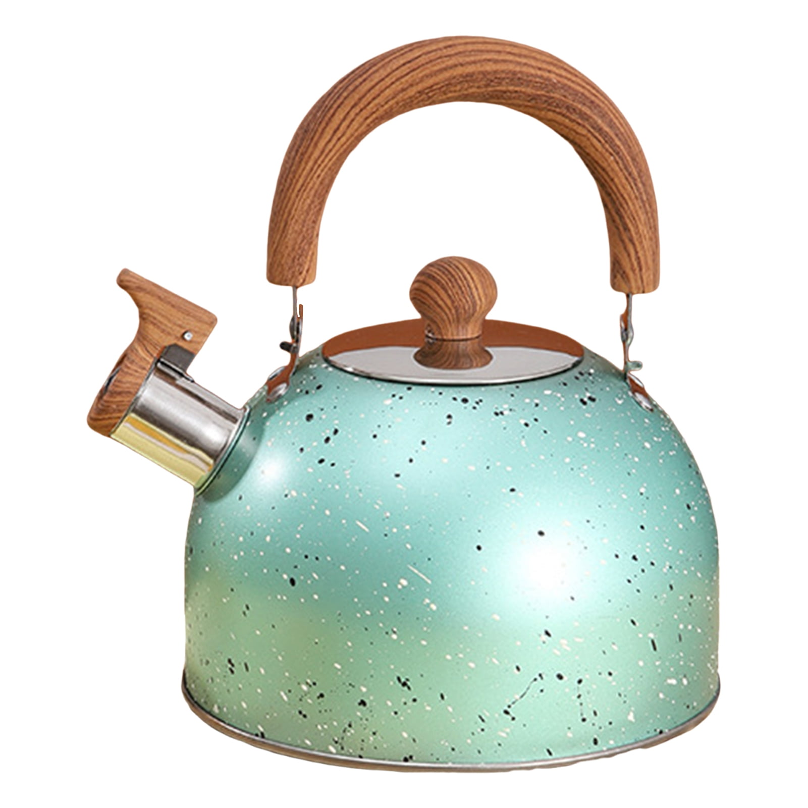 ziertyon Whistling Tea Kettle 2L Stove Top Teakettle with Cool Touch ...