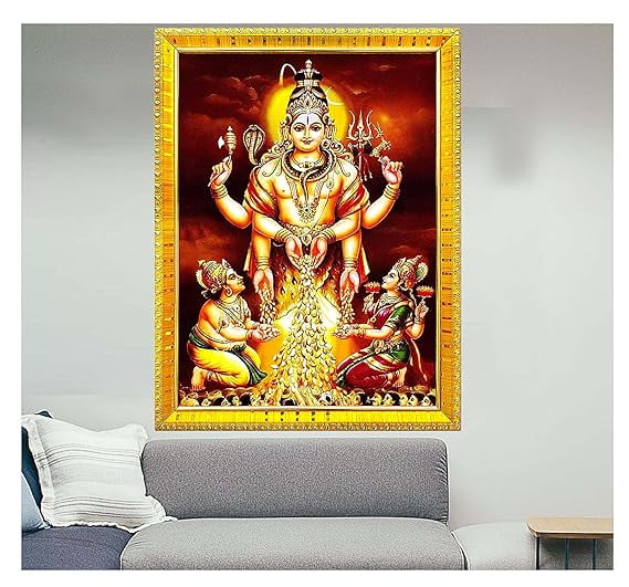 zig zag God Swarnakarshana Bhairava Swamy With Lakshmi Devi and Kuber ...