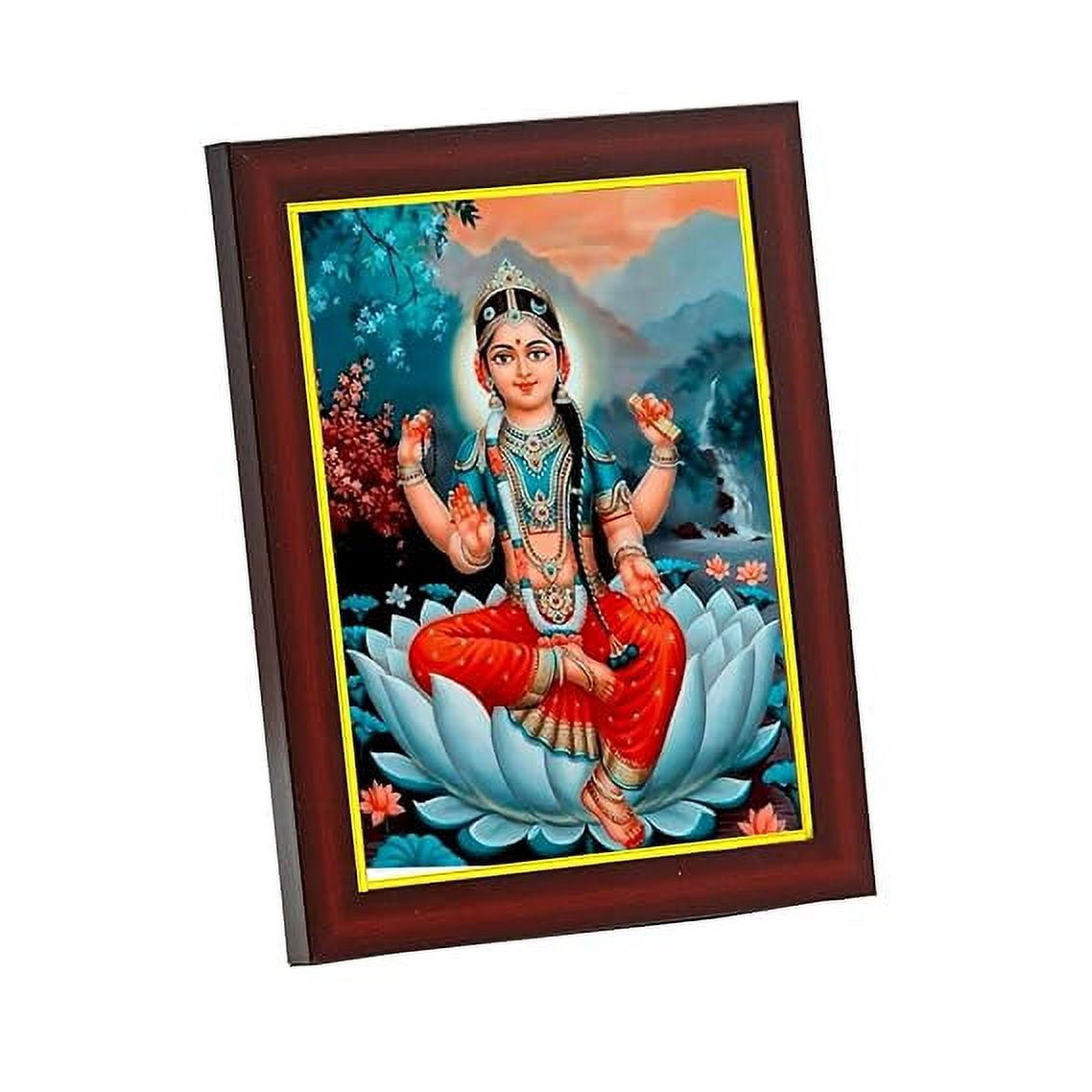zig zag Goddess Bala Tripura Sundari Small Photo Frame For Wall Table ...