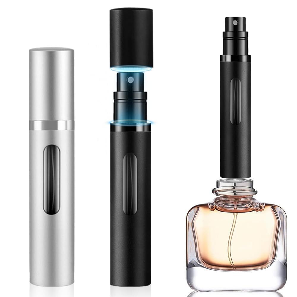 zihao 5ml Perfume Atomizer Travel Refillable,Mini Cologne Dispenser ...
