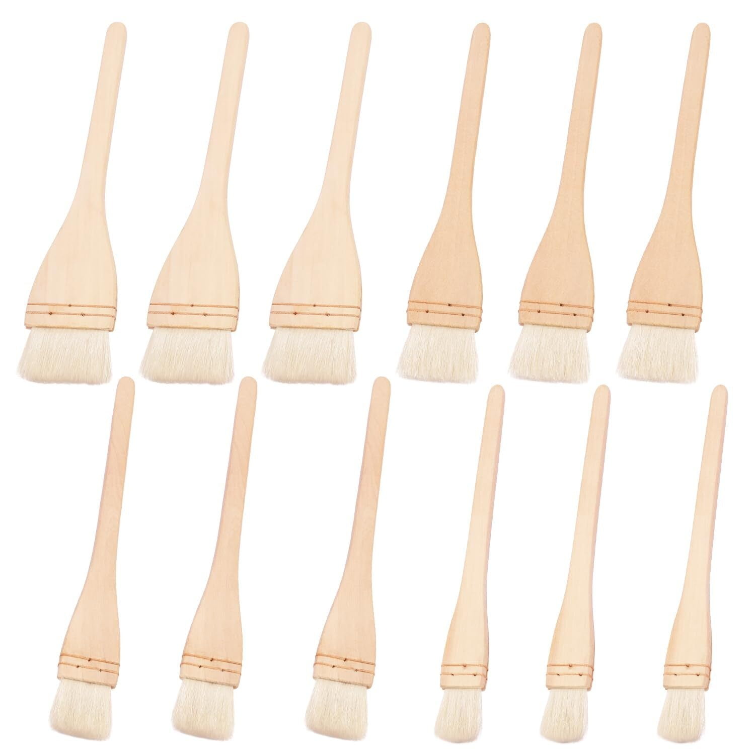 zihao Artist's Choice Hake Paint Brush Set - Pack of 6 Flat Hake ...