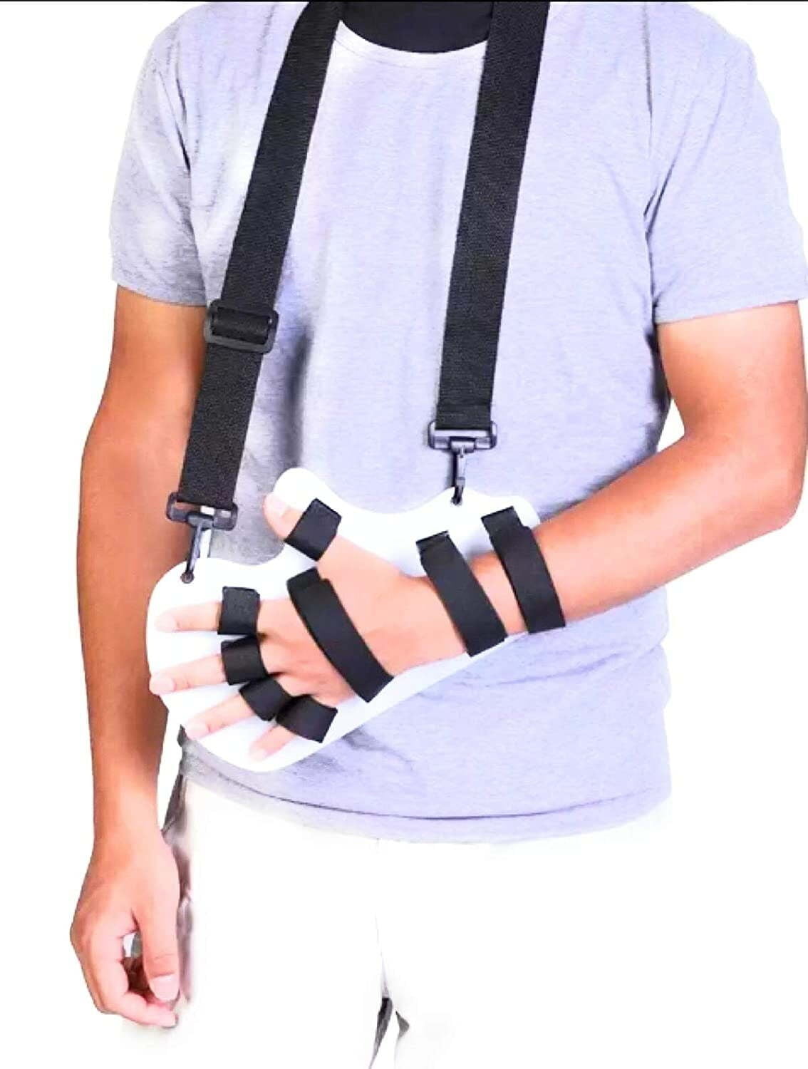 zihao Finger splint fixing plate Stroke Hand Brace Support Hand Splint ...