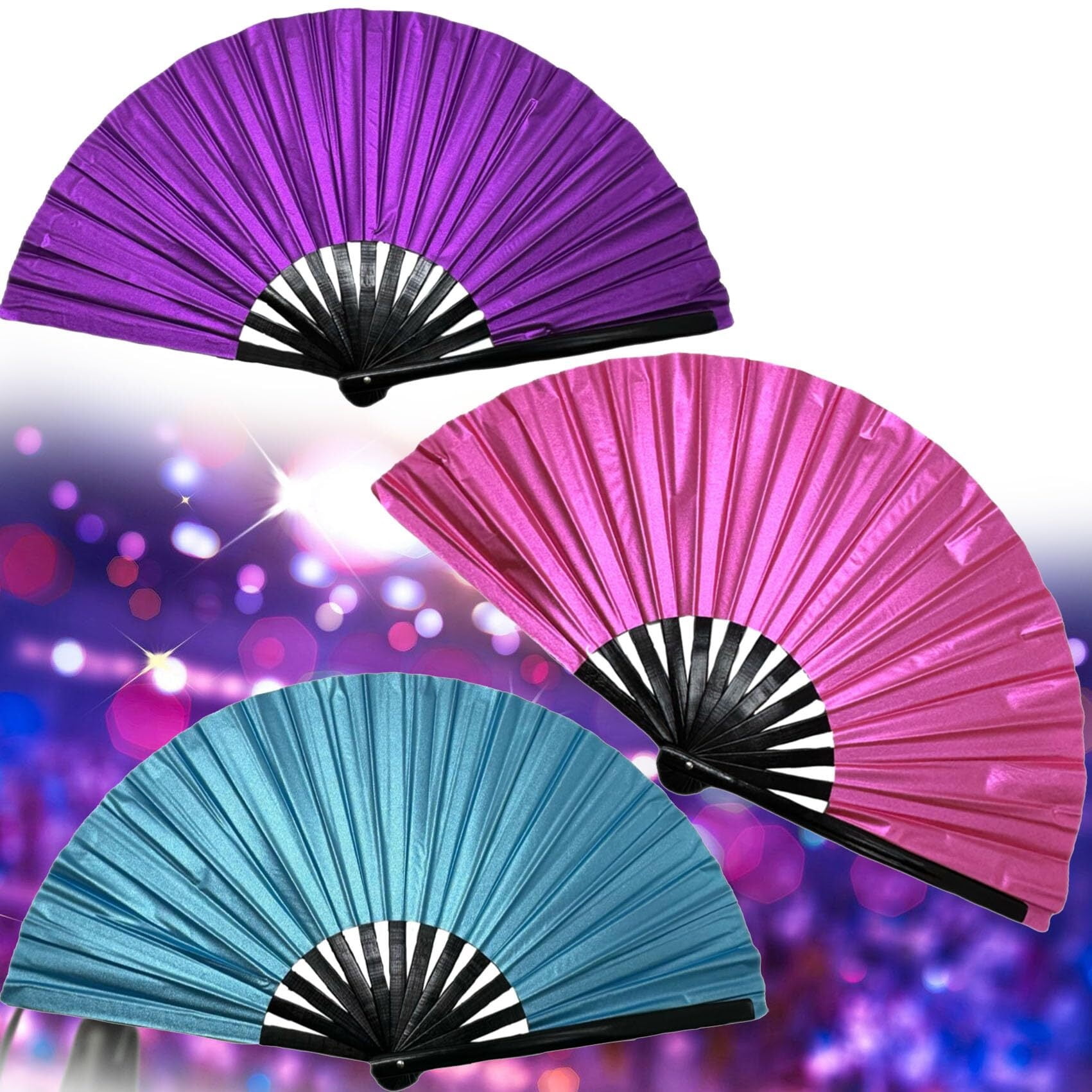 zihao For Boots on the Ground Hand Fan Popping Fan,Line Dance Popping ...