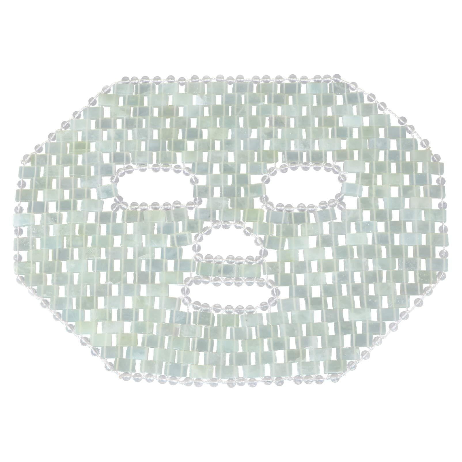 zihao Jade Facial Mask Natural Jade Stone Anti-Aging Facial Sleeping ...