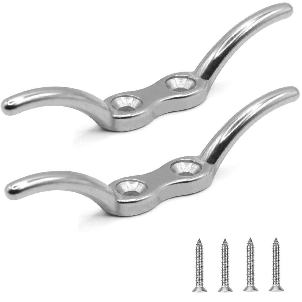 zihao Rope Cleat Marine Grade, Boat Cleat 6 inch Heavy Duty, 316 ...