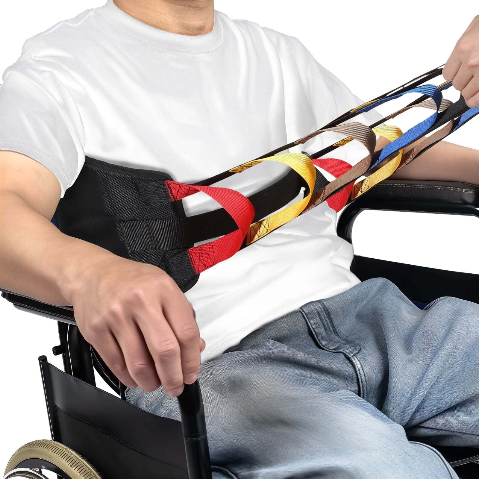 zihao Transfer Belts for Lifting Seniors Elderly, Transfer Nursing ...