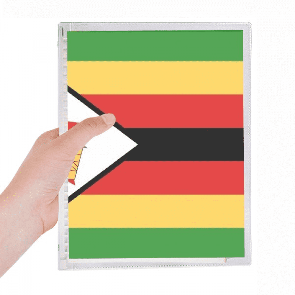 zimbabwe national flag afcountry notebook loose diary refillable ...
