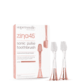 Supersmile Zina45 Replacement Brush Heads, 45 Degree Angled, Rose Gold ...