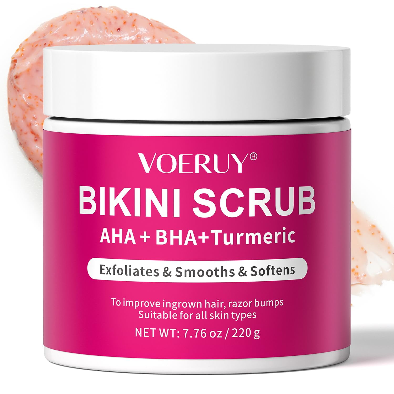 zongqi Bikini & Underarm Exfoliating Scrub – 10% AHA+BHA & Turmeric ...