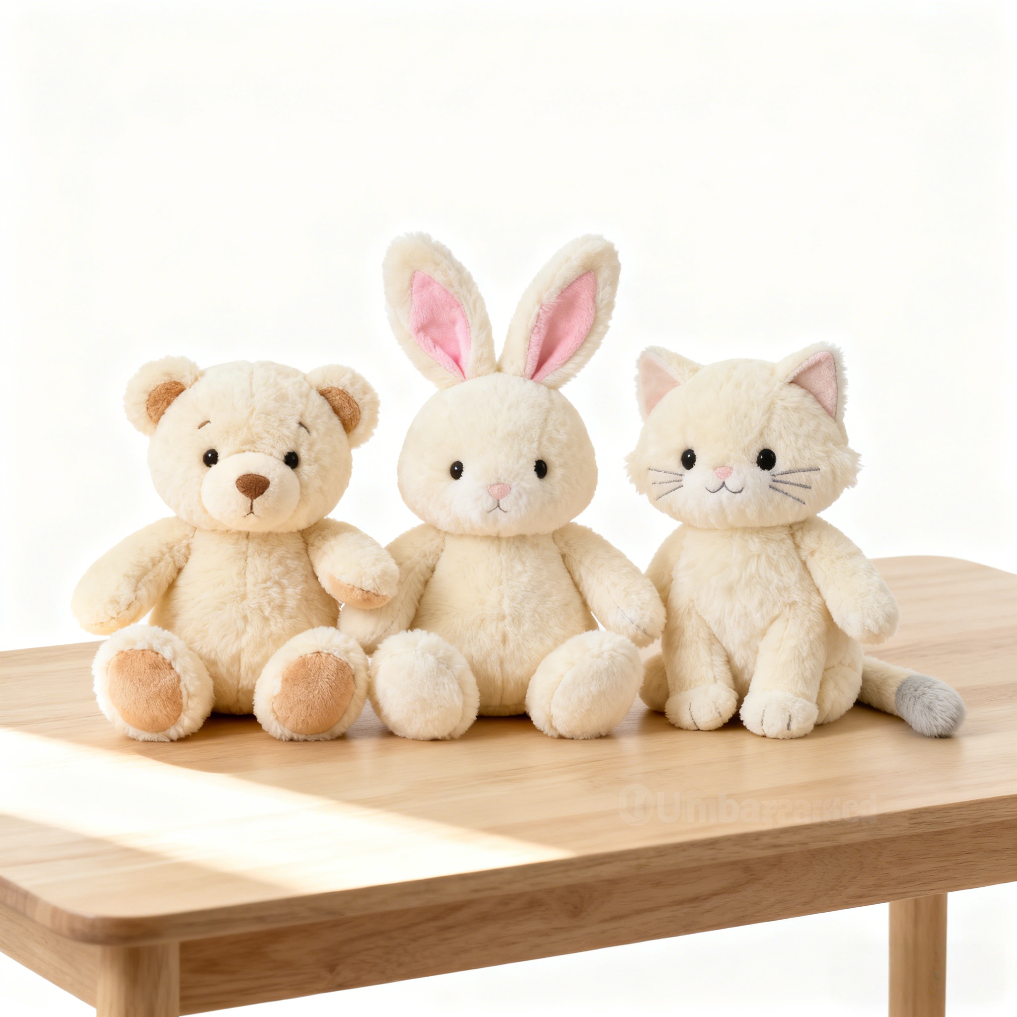 Unbranded Zooone Soft Stuffed Animal 3 Pack - 90cm Large Cuddle Toys ...