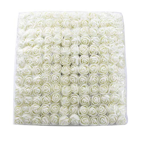 zorpia Mini Fake FEV6 Rose Flower Heads 144pcs Mini Wreaths Artificial ...