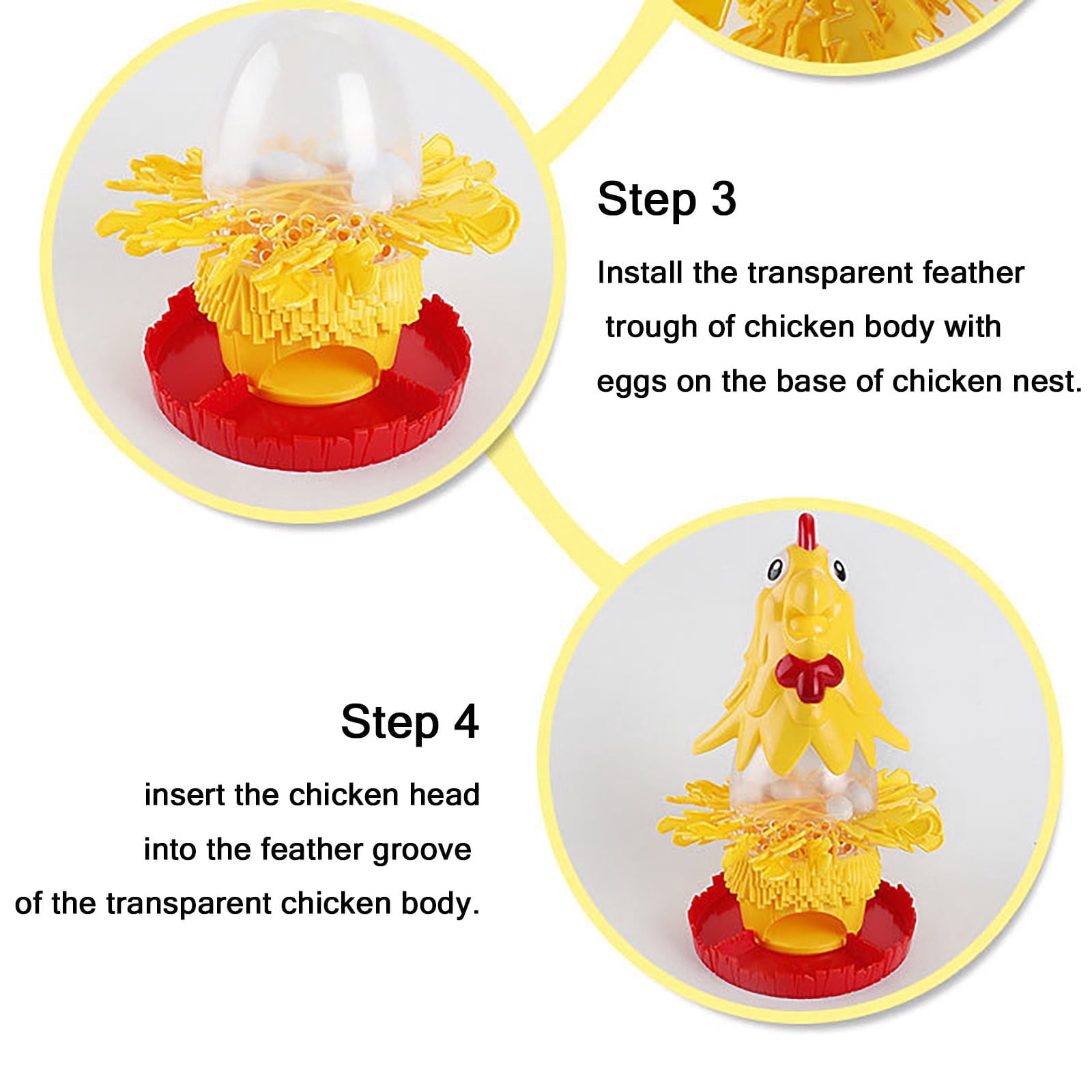 zsyiiiiii Chicken Drop Trichotillomania Game Rooster To Lay Eggs Kids ...