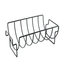 AURIGATE Rib Rack for Smoking - BBQ Rib Rack Gas Charcoal Smoker ...