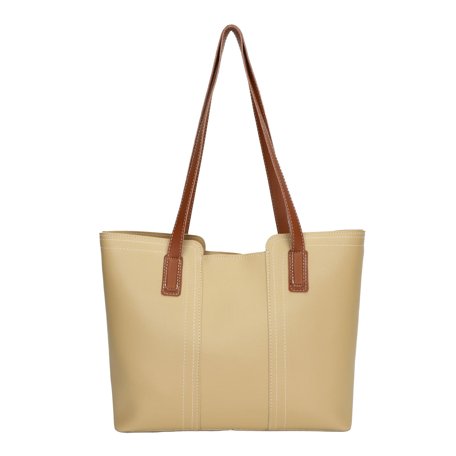 zttd fashion women's simple casual shoulder bag large capacity satchel ...