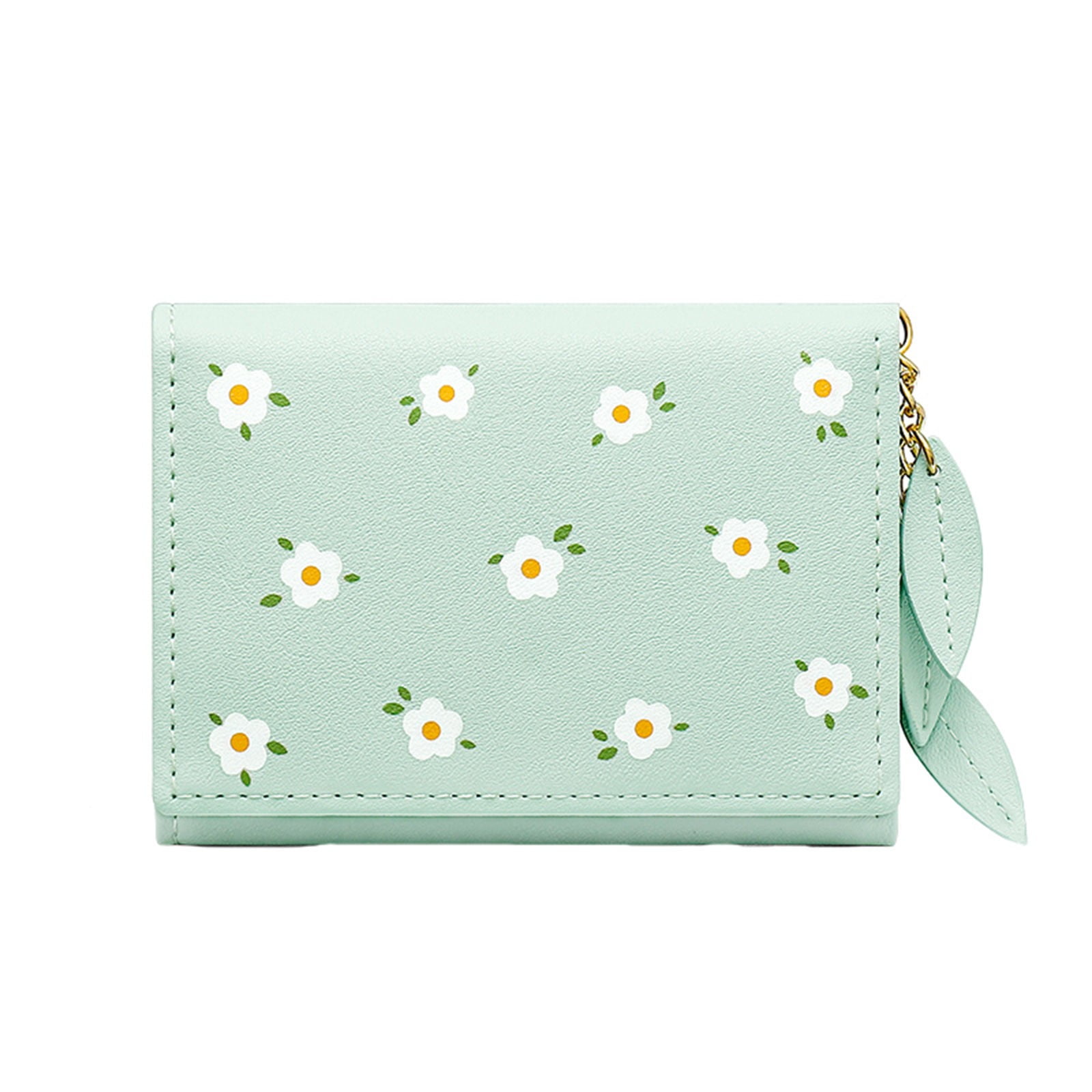 zttd ladies small fashion floral print purse multi card id bag ladies ...