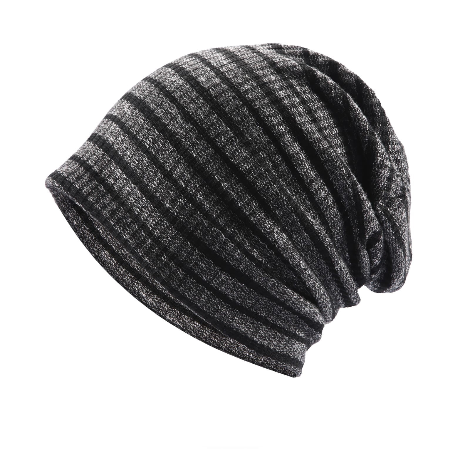 zttd men's and women's lightweight slouch beanie solid color knitted ...