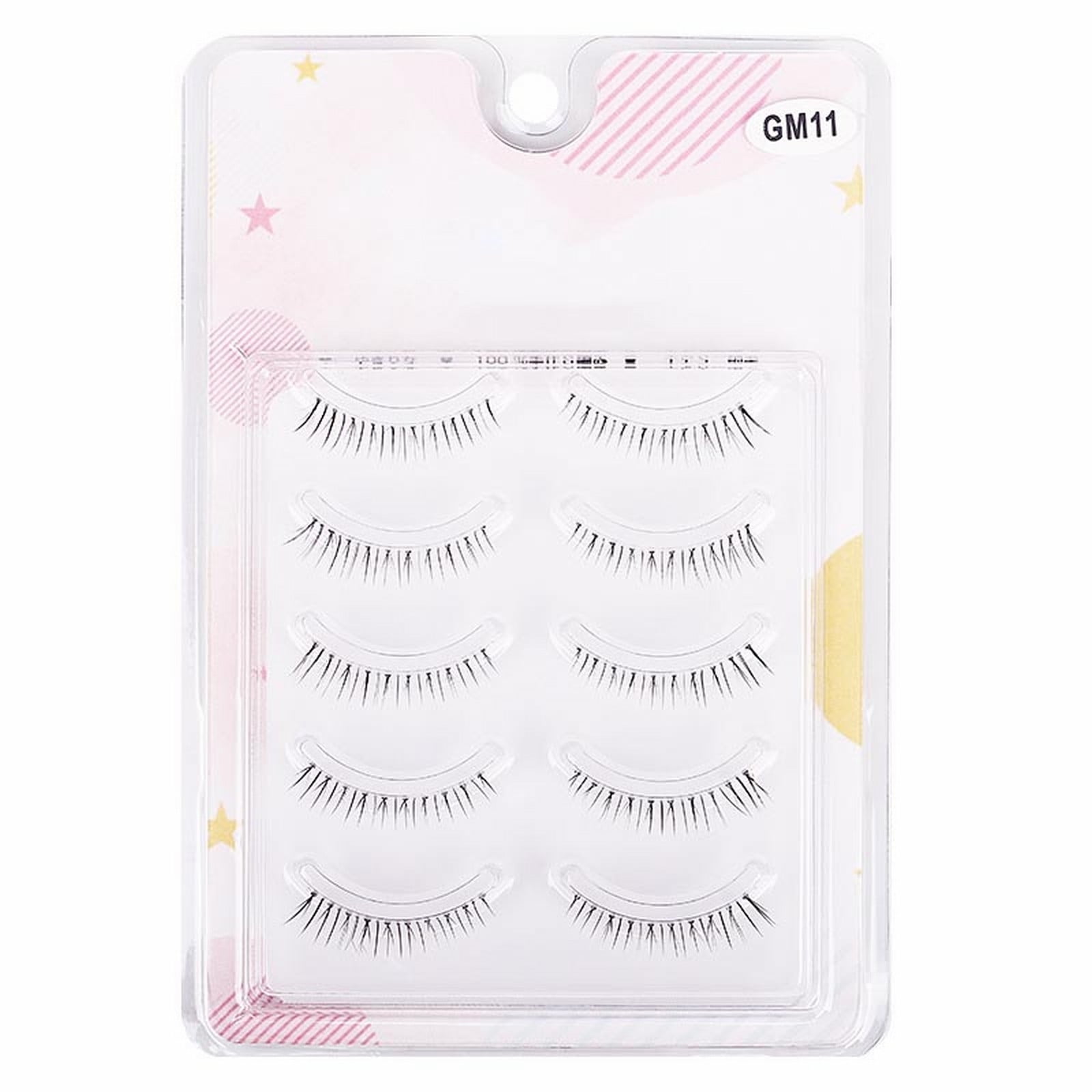 zttd natural sharpening false eyelashes slender realistic eyelashes ...