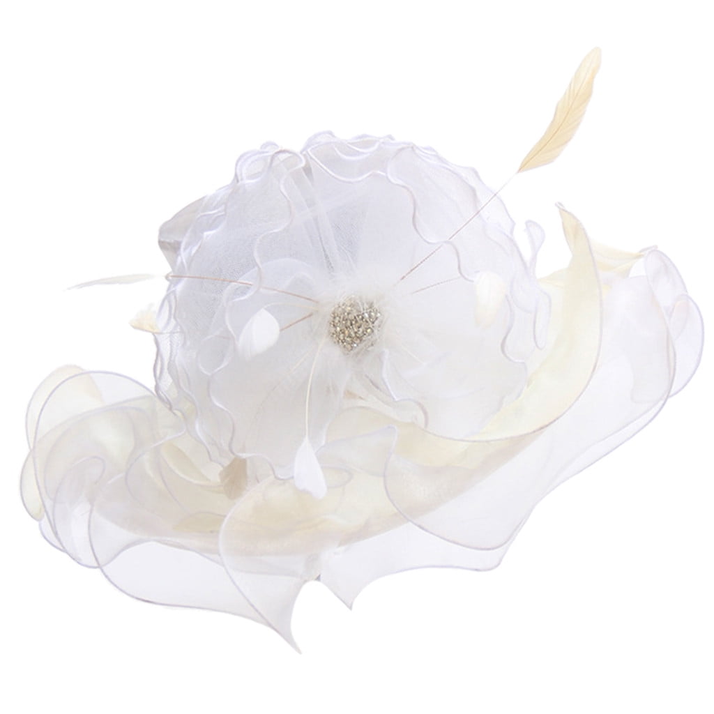 zttd women's derby fascinator cap kentucky tea party wedding hat ...
