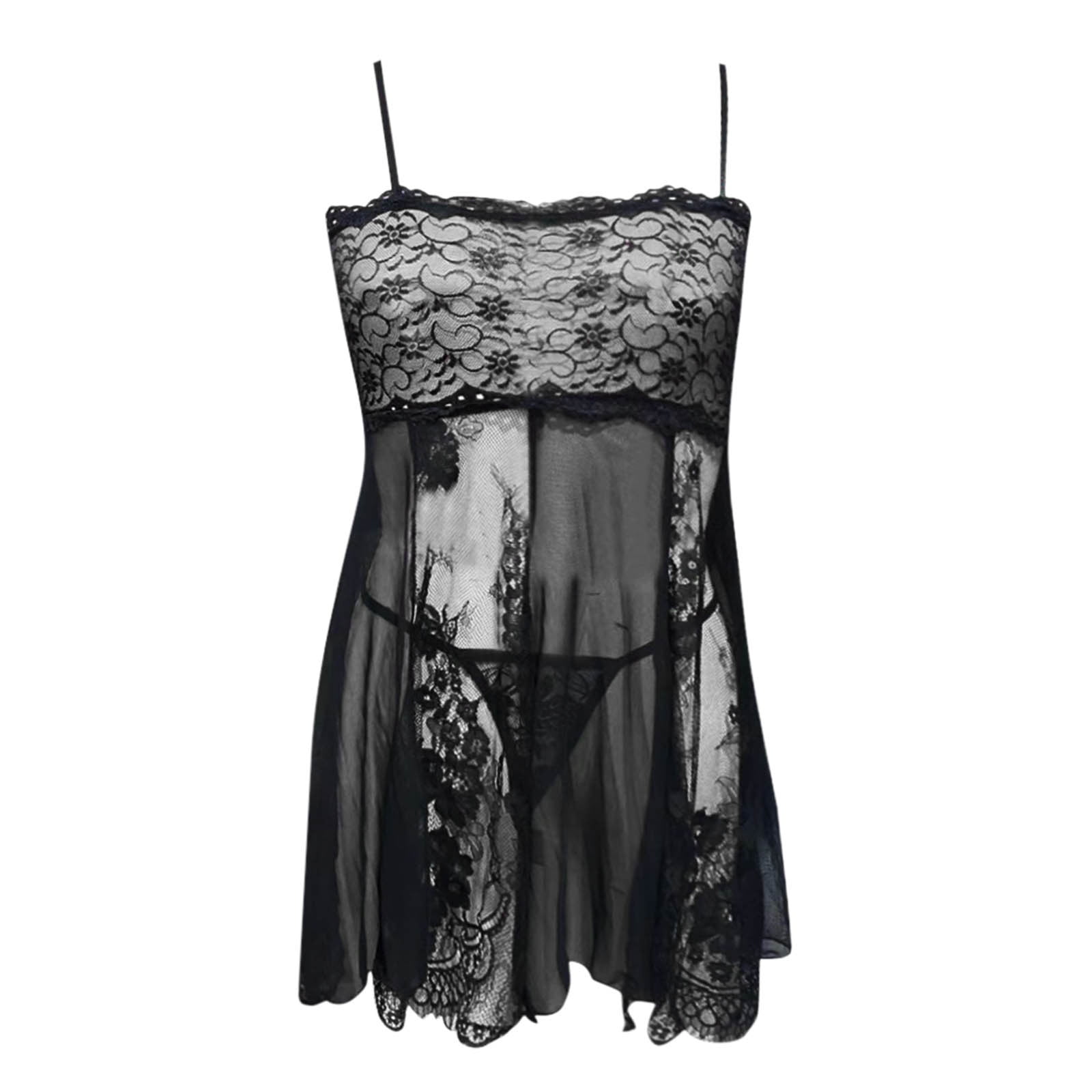 Zuwimk Lingerie For Women Plus Size Womens Lace Kimono Robe Lingerie