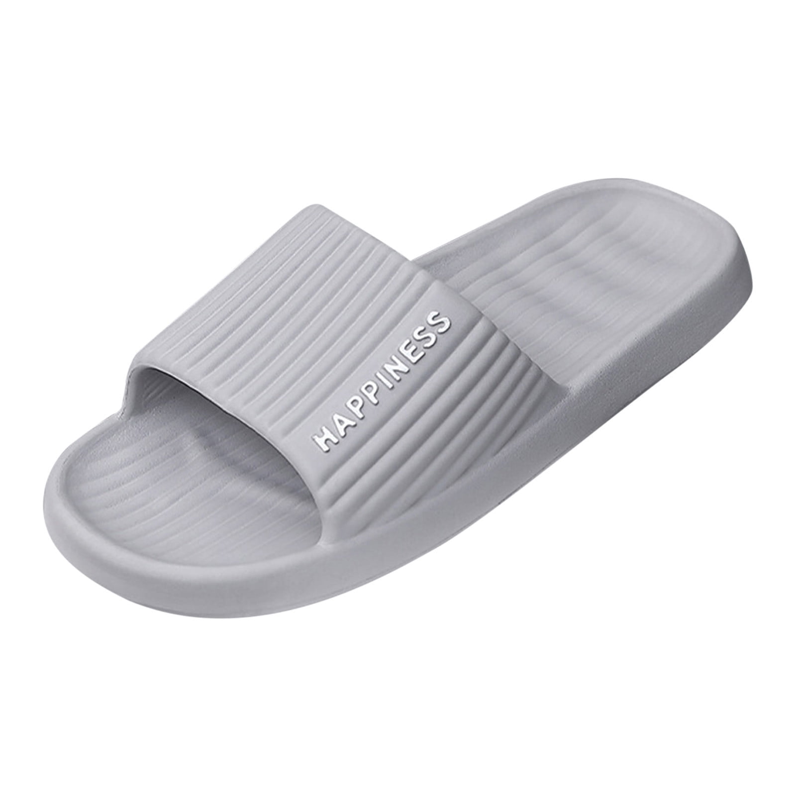 zuwimk Mens Flip Flops,Men Bath Slipper Sandal Bathroom Pool Non-Slip ...