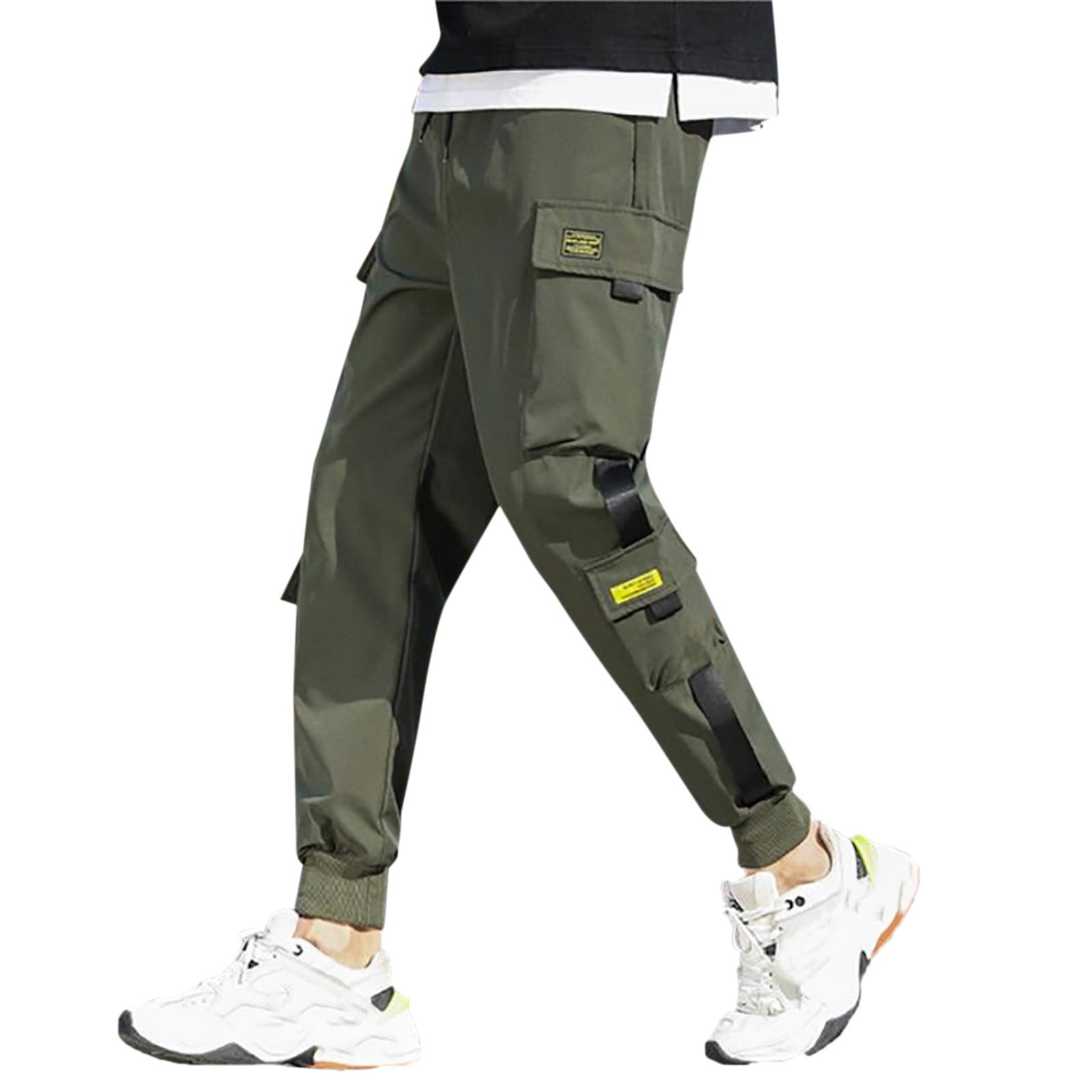 zuwimk Pants For Men,Men's Lite Waterproof Windproof Lined Warm Hiking ...