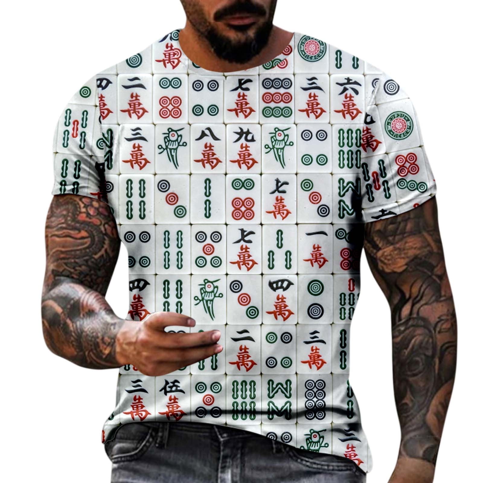 zuwimk Workout Shirts For Men,Men's V Neck Muscle T Shirts Stretch ...