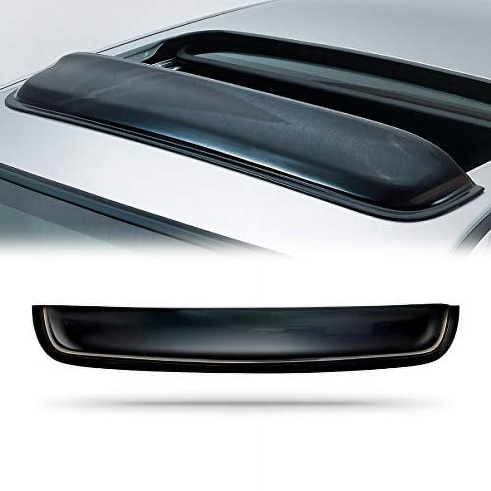 zxz 38" Top Sun/Moon Roof Rain Guard Window Visor Deflector - Walmart.com