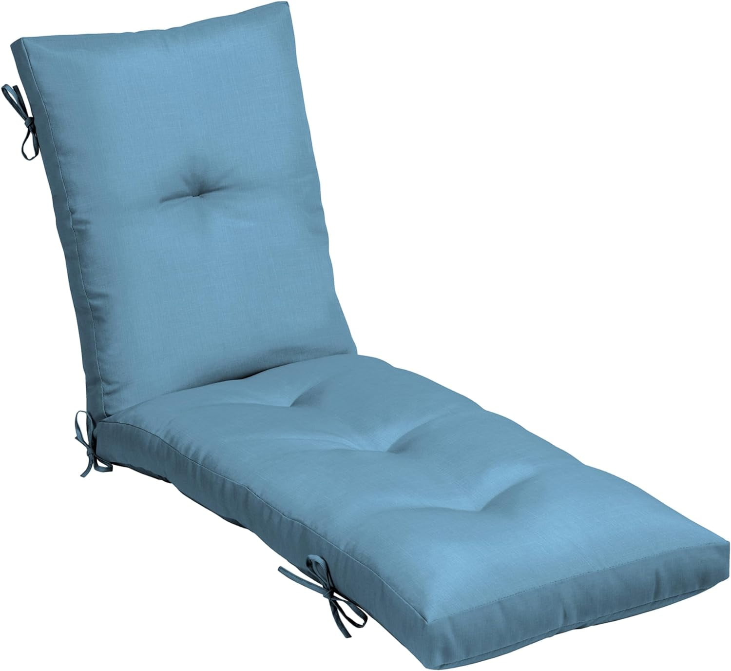 zzppy Outdoor Plush Modern Tufted Chaise Cushion, 76 x 22, Water Repellent, Fade Resistant ...